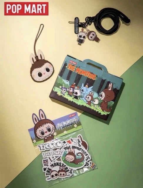 POP MART LABUBU The Monsters Gift Box - luggage tag, sticker, phone ...