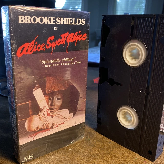 VINTAGE ALICE SWEET Alice Horror Slasher VHS Brooke Shields 1985 £7.87 ...