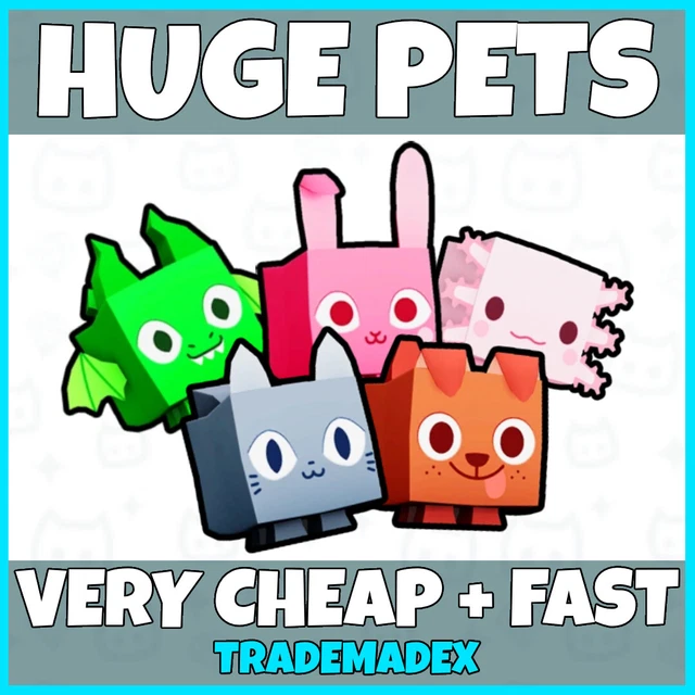 PET SIMULATOR 99 - Huge pets + Gems/Diamonds (Pet Sim 99 - PS99) £5.99 ...