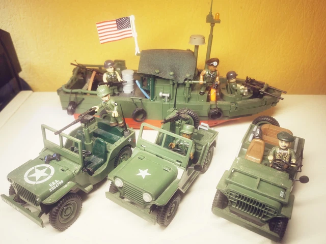 COBI KONVOLUT VIETNAM War 2238 Patrol Boat ,2399,2400,2300,2236 EUR 65 ...