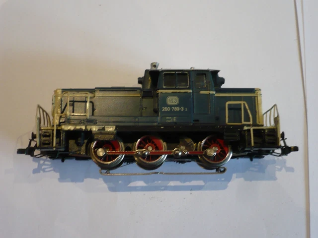 LOCOMOTIVE FLEISCHMANN DB 260 789 3.fleischmann.locomotive.train ...