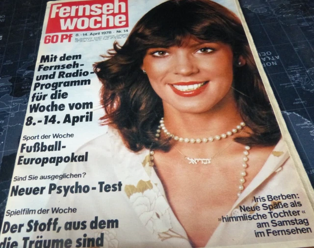 FERNSEHWOCHE 14/1978 IRIS Berben/Mary Roos/Charlie Chaplin/Mathieu ...