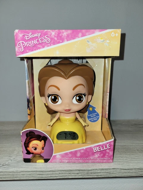 DISNEY PRINCESS &BELLE& Light-Up Alarm Clock New In Box £18.02 ...