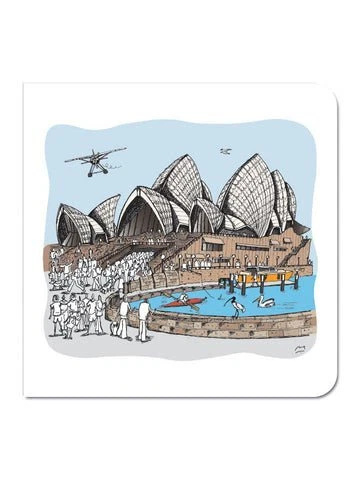 SYDNEY OPERA HOUSE Greeting Card $7.44 - PicClick AU