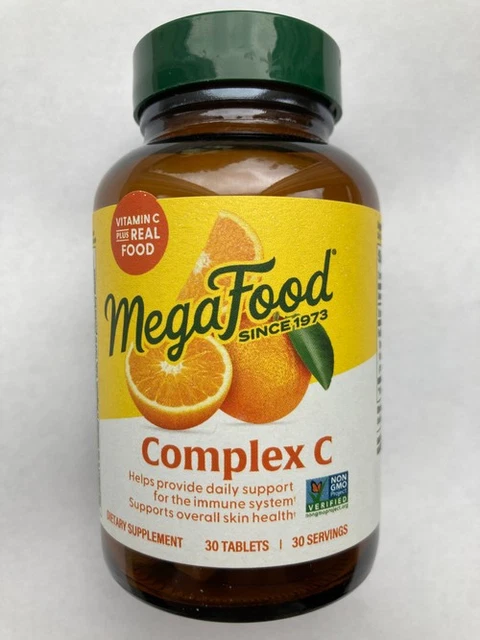 MEGAFOOD COMPLEX C, 30 tabs, immune system, skin health £13.99 ...