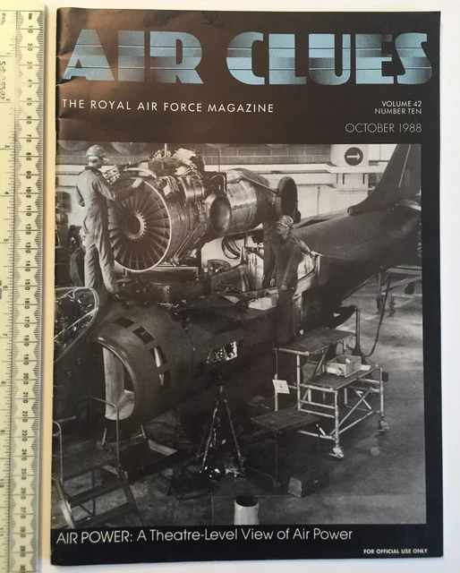 AIR CLUES RAF Air Safety Magazine October 1988 £3.70 - PicClick UK