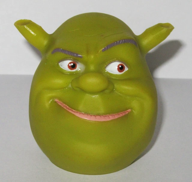 OFFICIAL DREAMWORKS SHREK Ogre Pencil Topper Plastic Head 2" Toy £5.45 ...