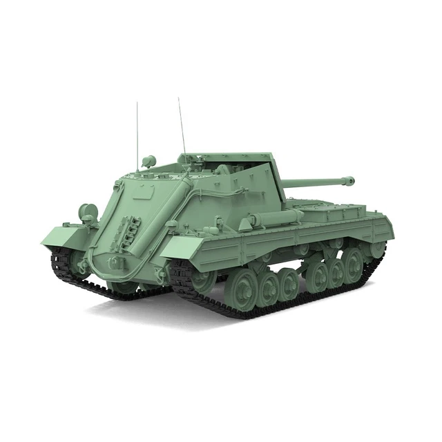 SSMODEL SS144558 1/144 Military Model British 17pdr Self-Propelled Gun ...