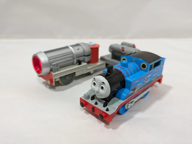 THOMAS & FRIENDS TOMY Plarail Trackmaster Jet Engine and Booster Thomas ...