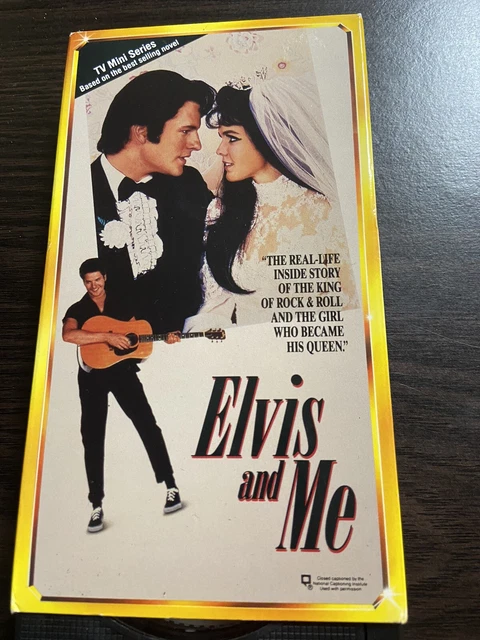 ELVIS AND ME TV Mini Series On VHS Based On The Best Selling Novel 1990 ...