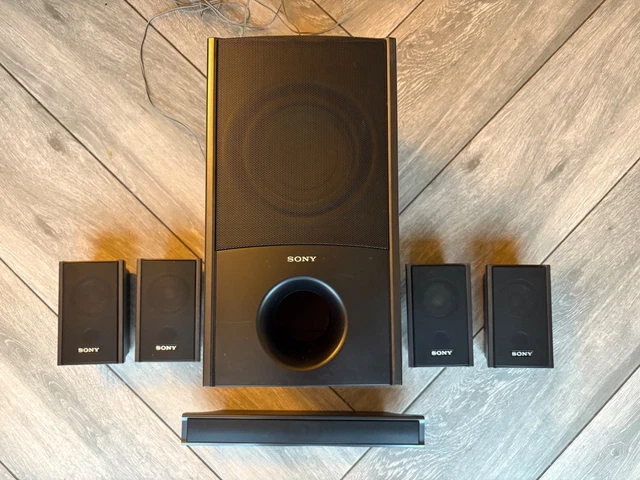 SONY SOUND SYSTEM - SS-WP23, 2x MSP23S, 2x SRP23S, CNP23 speakers great ...