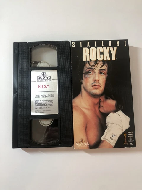 ROCKY I VHS Sylvester Stallone 1976 £9.61 - PicClick UK