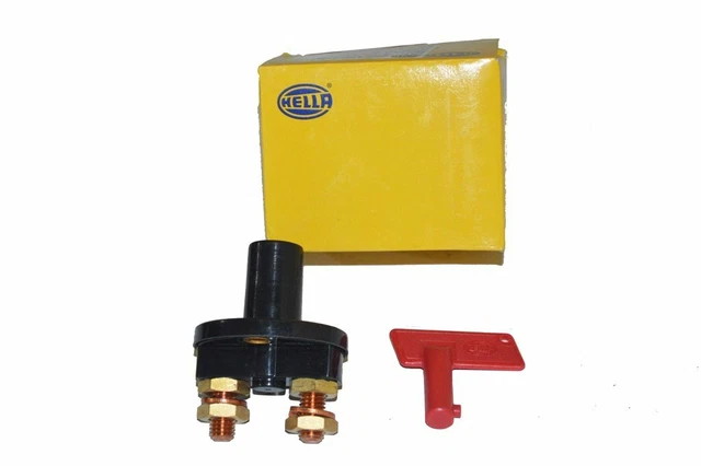 FOR HELLA BATTERY Master/Isolator Switch with Removable Key £48.42 ...