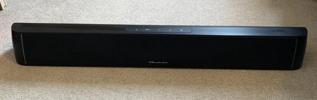 WHARFEDALE BLUETOOTH SPEAKER Soundbar + AV/Digital Audio/Line In Black ...