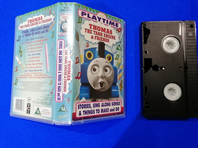 RARE PLAYTIME VHS Cassette Thomas The Tank Engine And Friends Stories ... RARE PLAYTIME VHS Cassette Thomas The Tank Engine And Friends Stories ...