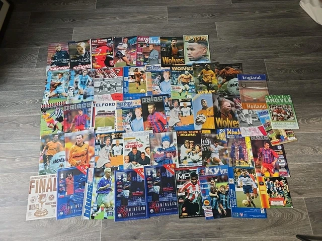 46 X 1990S Football Programmes. Various Teams & Leagues £6.95 - PicClick UK
