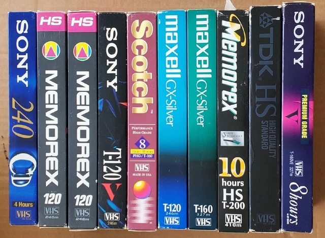 RARE 90S/2000S BOXING recordings VHS LOT | 10 Prerecorded Blanks | Sold ...