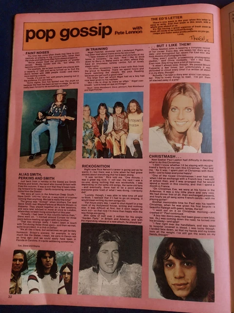 RARE VINTAGE JACKIE Magazine 30 DECEMBER 1972 Slade Seekers Gilbert ...