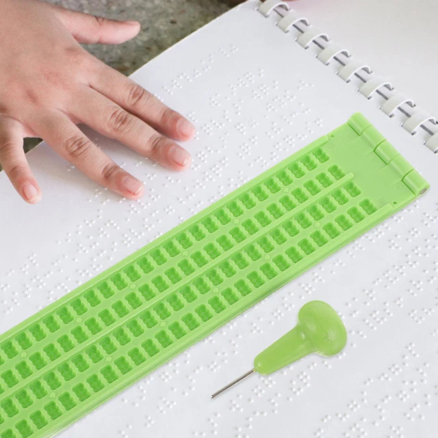 TABLET BRAILLE LAVAGNA da scrittura Braille e penna tastiera tastiera ...