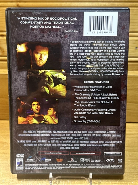 MASTERS OF HORROR: the Screwfly Solution (DVD, 2006) $14.99 - PicClick CA