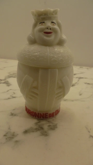 ANCIEN POT DE Moutarde COURONNE DE DIJON, ROI , opalex vintage ...