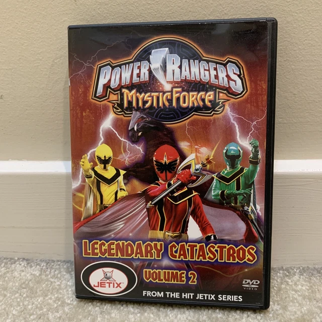 POWER RANGERS MYSTIC Force DVD Video Legendary Catastros Volume 2 Jetix ...