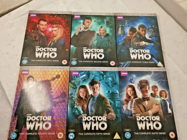 BBC DR DOCTOR Who Complete Series 1 2 3 4 5 6 DVD Box Sets Bundle EUR ...