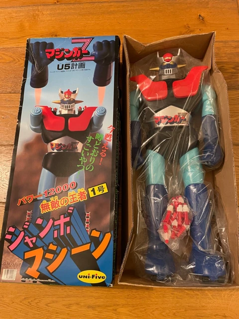 MAZINGA Z JUMBO Unifive Nmint In Box Popy Vintage Chogokin Mazinger ...