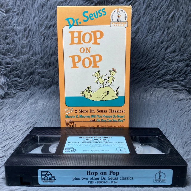 DR. SEUSS HOP On Pop Plus 2 More Dr Seuss Classics VHS 1989 Random ...
