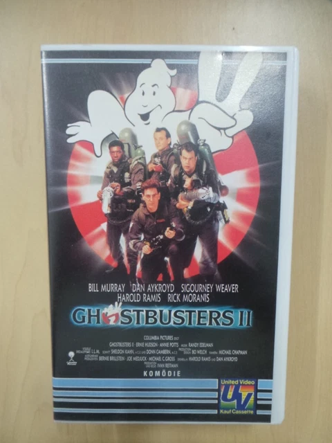 GHOSTBUSTERS 2 - Bill Murray - VHS - Video Kassette in OVP Guter ...