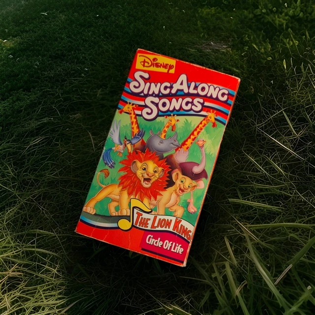 DISNEYS SING ALONG Songs The Lion King Circle of Life VHS 1994 Disney ...