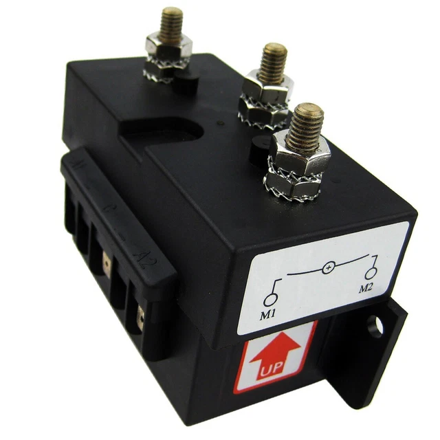 ANCHOR WINDLASS REVERSE Solenoid Control Box For Marine Boat 1500W 12V ...