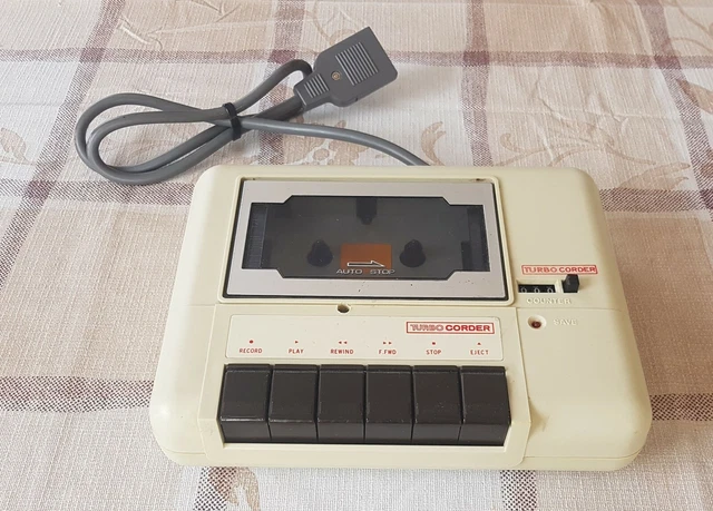 ENREGISTREUR CASSETTE TURBO CORDER pour Commodore VIC 20, C64, C128 ...