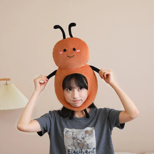 CUTE COCKROACH PLUSH Cosplay Headgear Versatile 59x27cm Adorable Photo ...