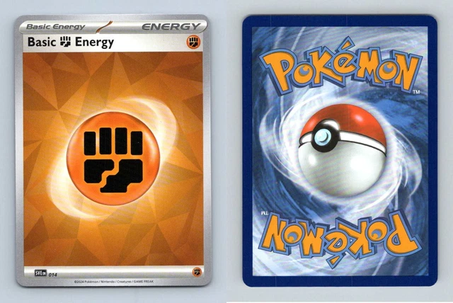 FIGHTING ENERGY #14 SV Prismatic Evolutions Pokemon 2025 TCG Card £0.99 ...
