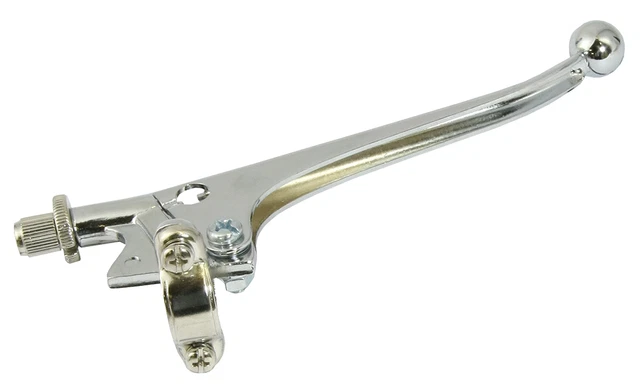 LEVER ASSEMBLY UNIVERSAL Brake British With Chain Adjuster Chrome £14. ...