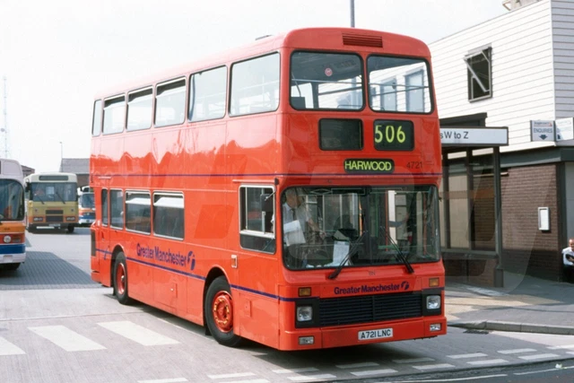 BUS PHOTO - First Greater Manchester 4721 BN A721LNC Leyland Atlantean ...