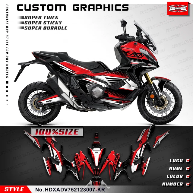 MOTORCYCLE STICKERS VINYL Graphics for X-ADV 750 2021 2022 2023 2024 ...