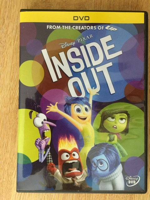 DISNEY PIXAR INSIDE Out DVD - Blu- Ray Disc £5.49 - PicClick UK