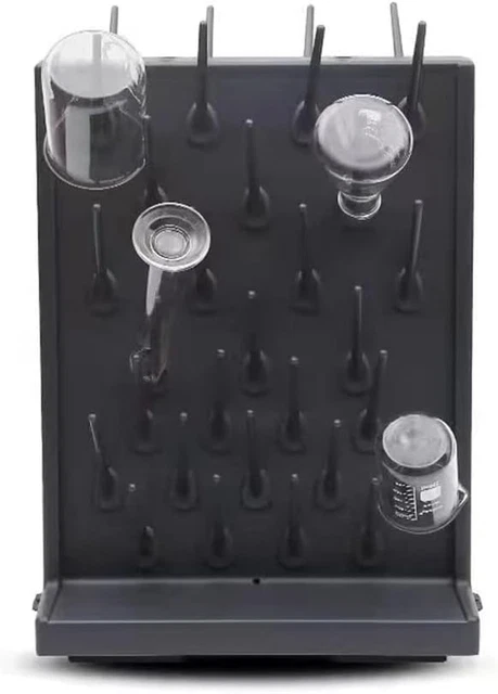 LAB DRYING RACKS Pegboard Bench-Top Wall-Mount Laboratory Glassware ...