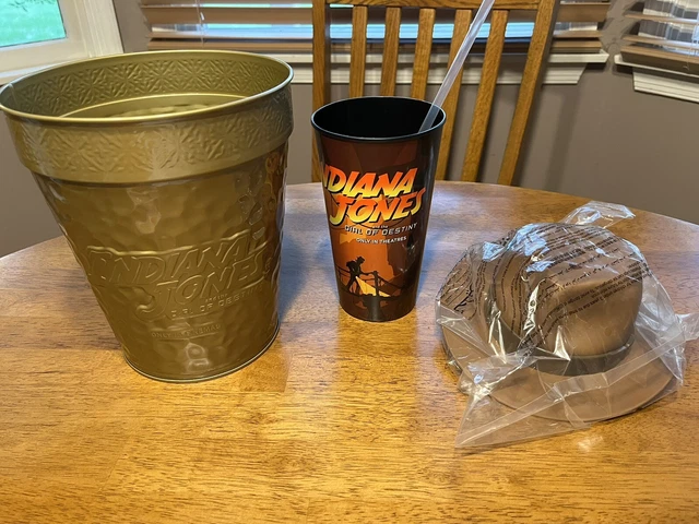 CINEMARK INDIANA JONES and the Dial of Destiny Cup & Cappello Topper ...