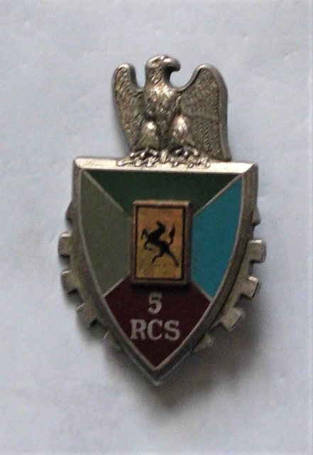 INSIGNE : 5ÈME REGIMENT DE COMMANDEMENT ET DE SOUTIEN - EUR 5,00 ...