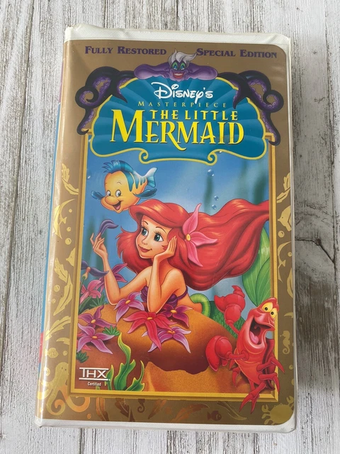 WALT DISNEY THE Little Mermaid VHS Movie 1998 Masterpiece Special ...