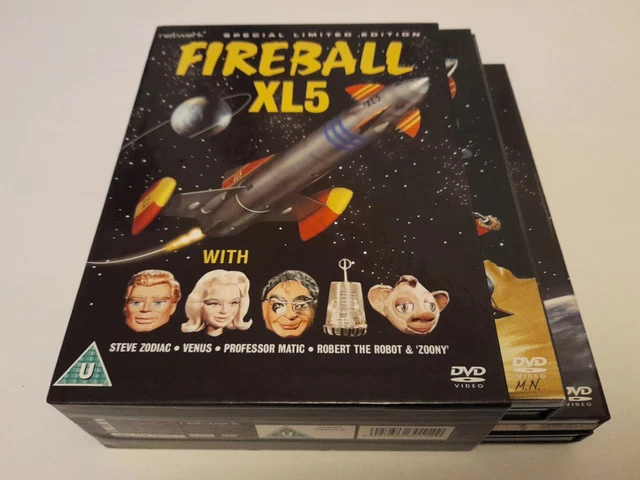 FIREBALL XL5 - Special Limited Edition 6 Disc UK R2 DVD Boxset + Book ...