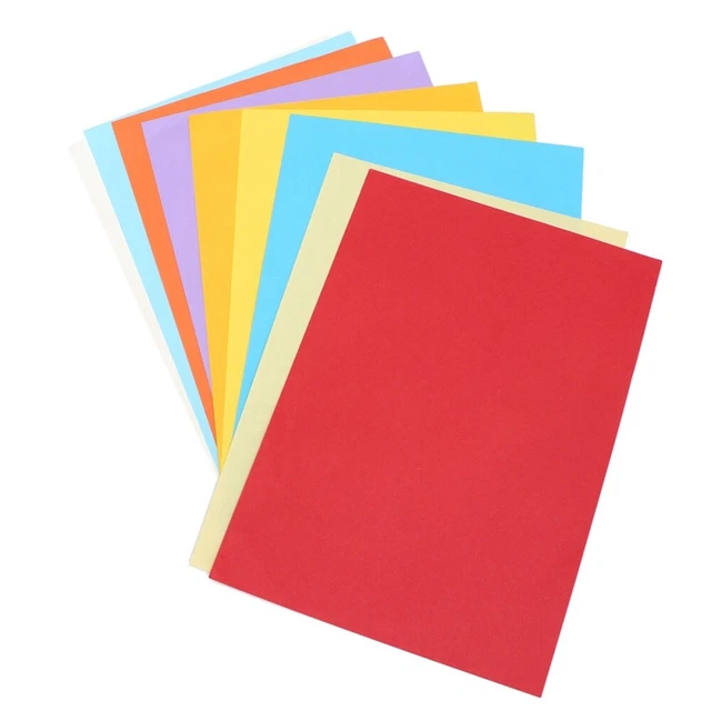 100 SHEETS ART Paper Sheets A4 Printable Paper Colored Copy Paper ...