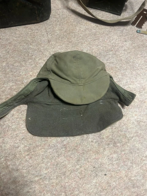 GENUINE US NAVY Usn Ww2 Flight Deck Hat £144.69 - PicClick UK