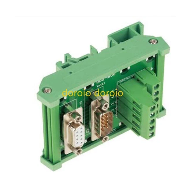 DB9-MG6 INTERFACE MODULE Male/Female Breakout Board Connector Terminal ...