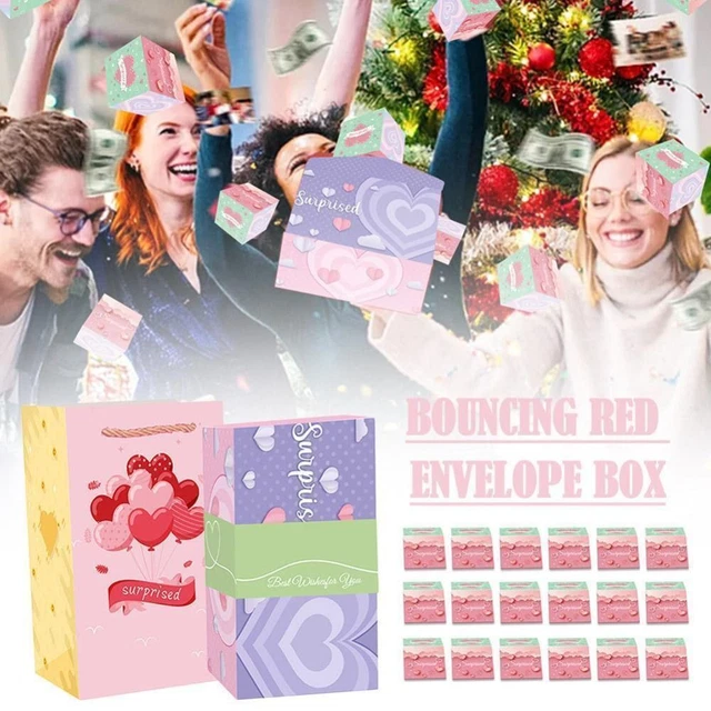 PARTY DECORATIONS SURPRISE Jumping Box Pop-Up Explosion Gift Box New ...