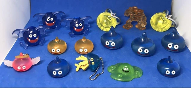 DRAGON QUEST FIGURINE Porte-clés Gacha Gacha Crystal Monsters Slime ...