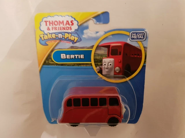 THOMAS THE TANK Engine & Friends TAKE ALONG N PLAY BERTIE THE BUS NEUF ...